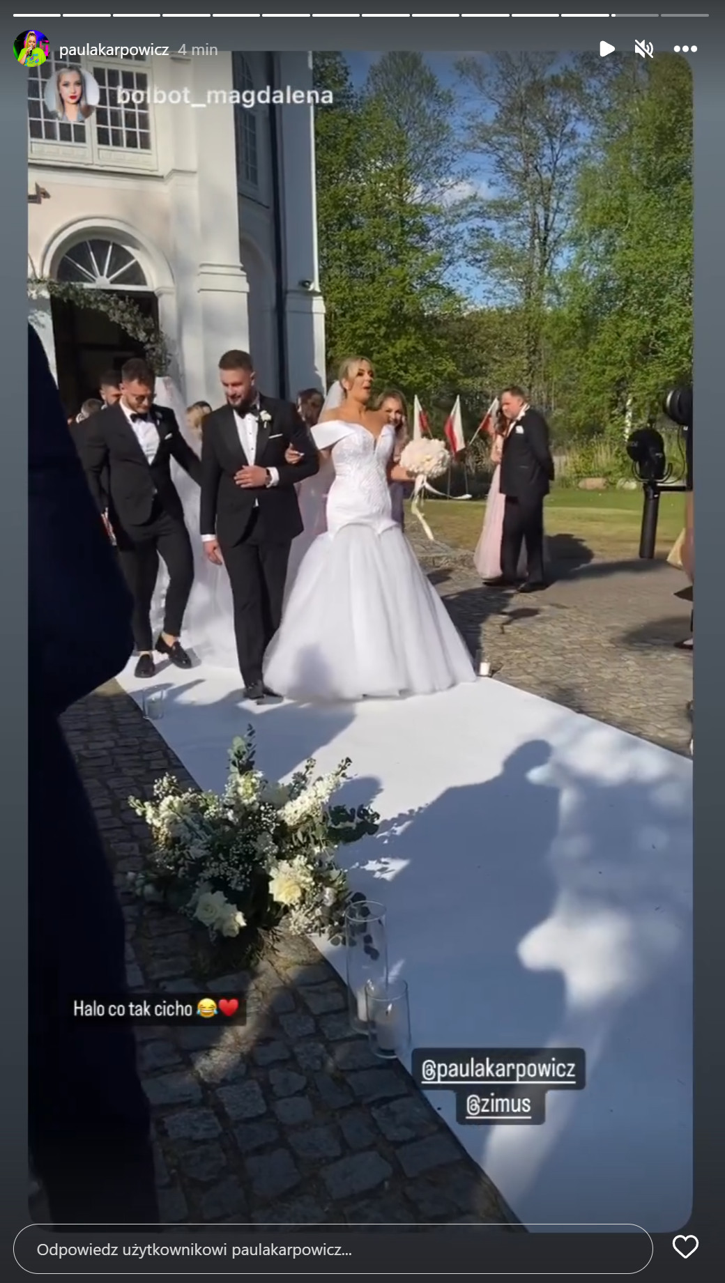 Oficjalnie gwiazda disco polo Paula Karpowicz Topky wyszła za mąż! Mamy ...