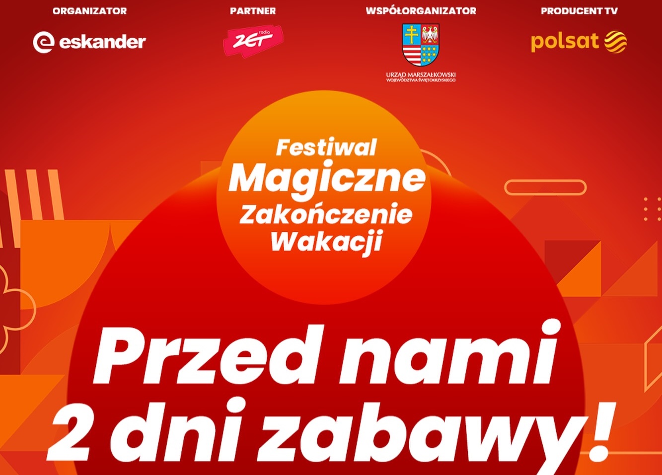 Festiwal Magiczne Zakończenie Wakacji 2026 w Kielcach | Disco-Polo.info